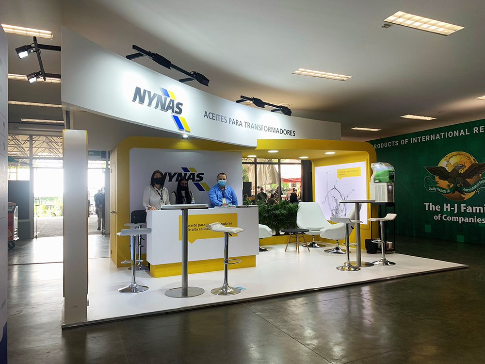 Stands en ferias y exposiciones. Diseño y construcción Stand NYNAS en ...